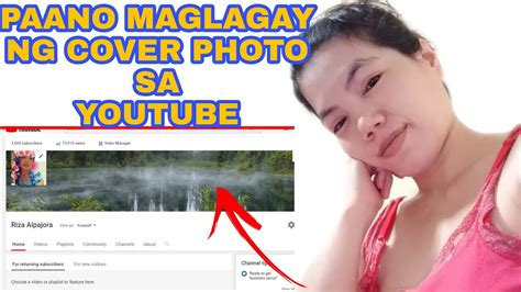 PAANO MAGLAGAY NG COVER PHOTO SA YOUTUBE CHANNEL STEP BY STEP YouTube