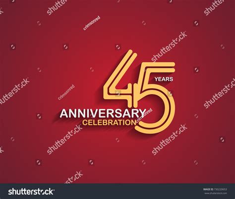 2619 Imágenes De 45 Aniversario Empresa Imágenes Fotos Y Vectores
