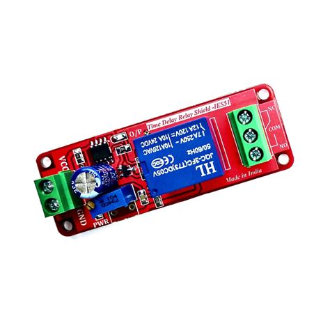 Time Delay Relay Module NE Based Astable Multivibrator Continues On And Off Pulse