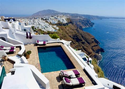 Butikowe Hotele Na Santorini 10 Propozycji Z NajpiĘkniejszym Widokiem Wzdłuż Drogi