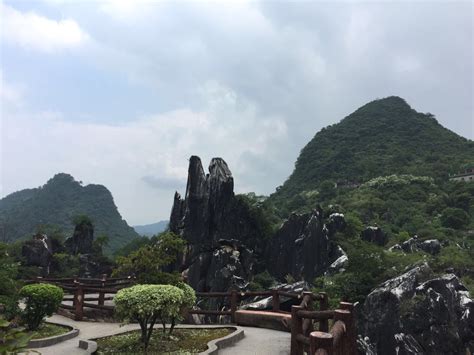 贺州的景点 风景区 广西贺州 大山谷图库