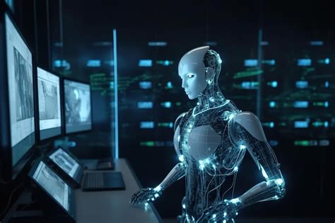 Premium Ai Image Artificial Intelligence Robot Using Ai Smart Technology
