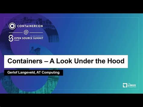 Free Video Containers A Look Under The Hood From Linux Foundation Class Central