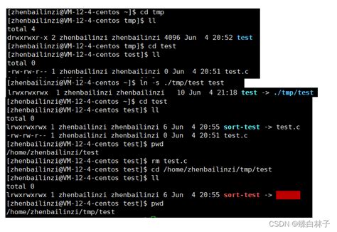 Linux理解软硬链接linux 创建软连接有什么用 Csdn Csdn博客