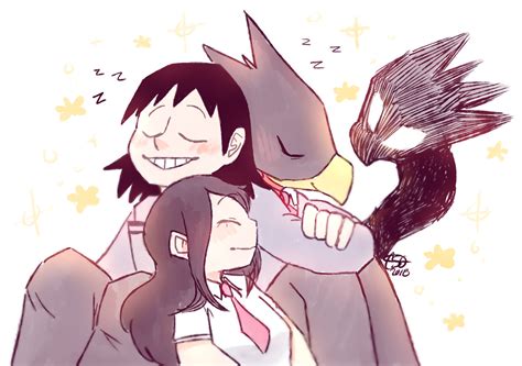 Sero Tokoyami And Tsuyu By Celebi9 Hanta Sero