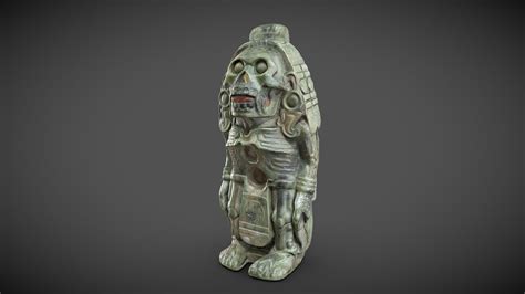 Copy Of Aztec God Quetzalcoatl Or Xolotl Download Free 3d Model By