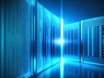 A Server Room With Rows Of Servers In It Image Design ID