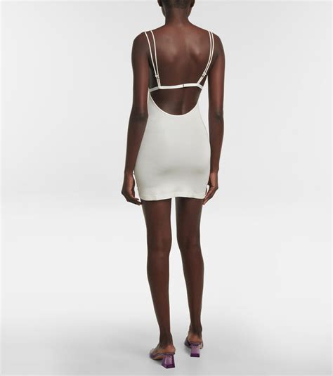 Nensi Dojaka Cutout Ruched Minidress Nensi Dojaka