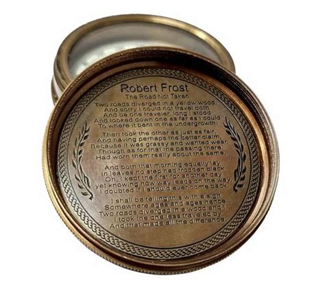 Brass Antique Nautical Pocket Compass Size 76l X 76w Centimeters At