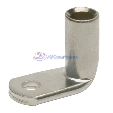 Наконечник кабельный кольцевой с лопаткой под 90 град для жилы 50кв мм под болт М8 ТМЛ 90