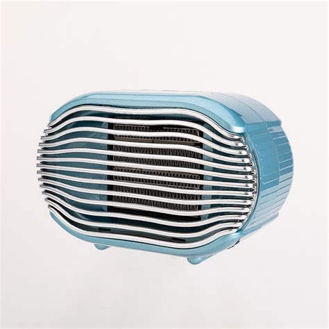 Bzpiz Small Space Heaters For Indoor Use Quiet Ceramic Mini Heater Fan