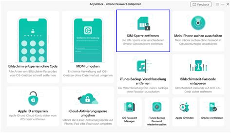 Anyunlock Online Anleitung Sim Sperre Entfernen
