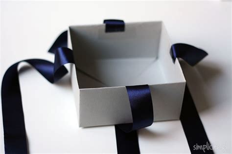 DIY pudełko na prezent Simplicite