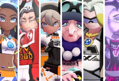 All Pokemon Girl Gym Leaders