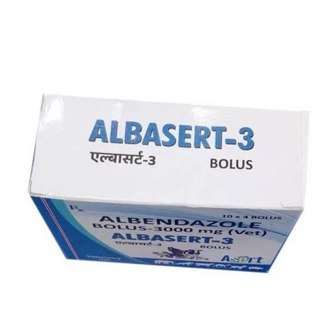 3000mg Albendazole Bolus For Veterinary Packaging Type Box At 2600