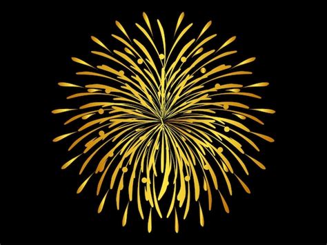 Premium Vector Fireworks Illustration Vector Design