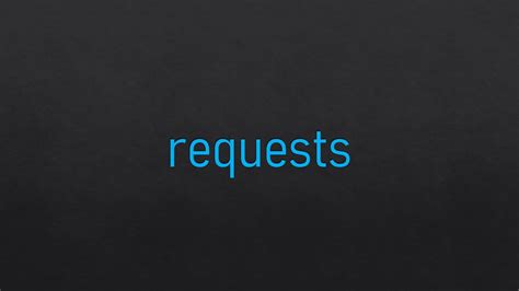 Python Requests Youtube