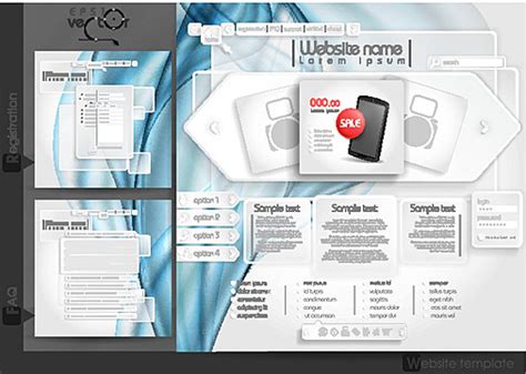 Website Design Template Menu Elements Symbol Smoke Menu Vector Symbol Smoke Menu Png And