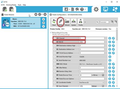 Configuration D Un Module XBEE Avec XCTU
