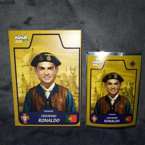 خرید و قیمت کارت فوتبالی کیمدی کریستیانو رونالدو 2025 سری رویال بدون