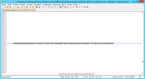 Sql Server Reporting Services Ssrs Erro Ao Consultar Os Dados