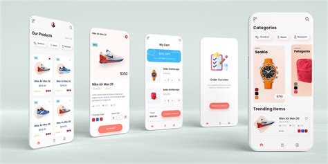 e commerce app design on behance
