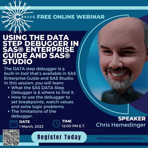 Boston Area Sas Users Group Basug On Linkedin Using The Data Step Debugger In Sas Enterprise