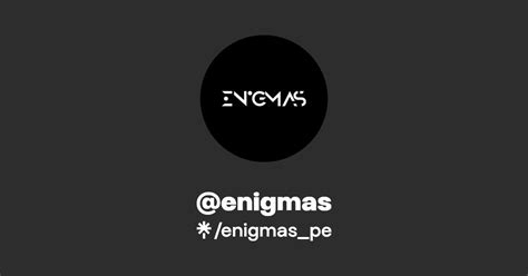 Enigmas Instagram Facebook Tiktok Linktree