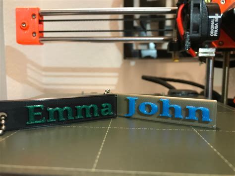 D Printed Customizable Keychain Etsy Singapore