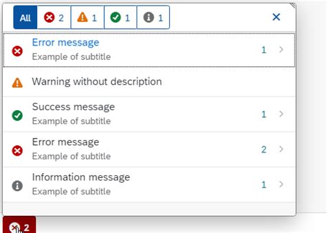 Sapui5 MessagePopover Does Not Show Any Items Stack Overflow
