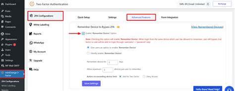 Setup 2fa Remember Device With 2 Factor Authentication For Wordpress