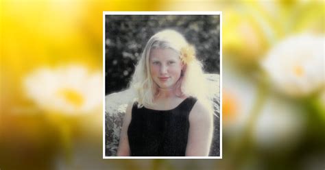 Allison Roslund Obituary November 6 2024 Guibord Pearsons And Sayles