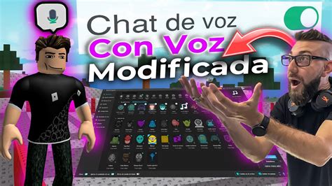 Chat De Voz En Roblox Con Voz Modificada Youtube