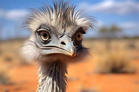 Premium Ai Image Emu Bird In The Wild