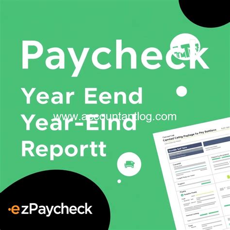 Ezpaycheck Payroll Software Streamlines Year End Tax Reporting With Irs