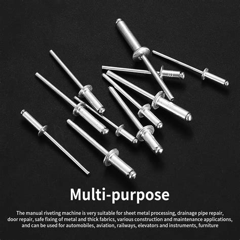 Black Pop Rivets Zqz 970 Piece Black Pop Rivet Assortment Kit 14