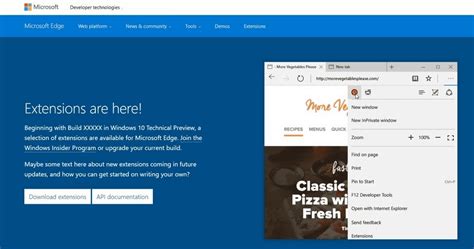 Microsoftが新ブラウザ「edge」初となる拡張機能の詳細を誤って公開 Gigazine