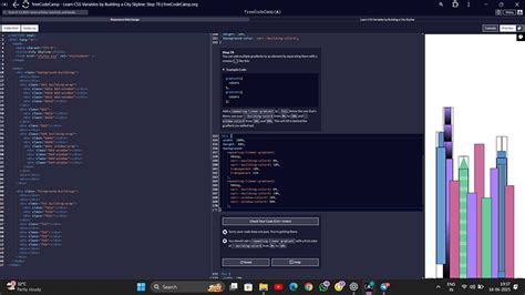 Learn Css Variables By Building A City Skyline Step 78 Html Css The Freecodecamp Forum