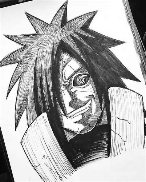 Naruto Dibujo A Lapiz