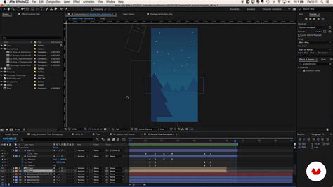 Animation Of Scene Animation Techniques With D Effects In After Effects Moncho Masse