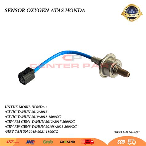 Jual Sensor Oxygen Oksigen O2 Sensor Knalpot Gas Buang Bagian Depan Atau Atas Honda Civic Crv