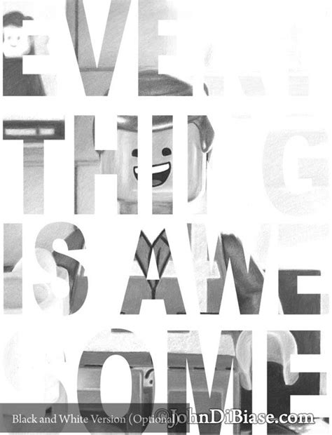 Lego Movie Emmet Drawing