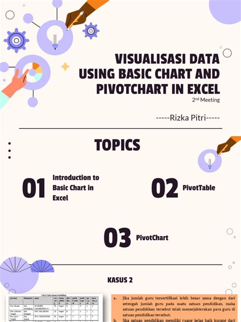 2 Praktikum Basic Chart And Pivotchart In Excel Pdf