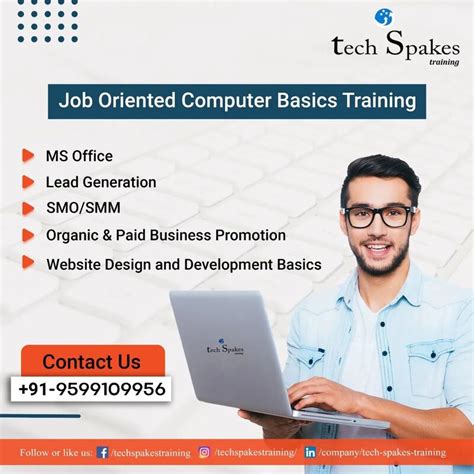 tech spakes training on linkedin techspakestraining computertraining joboriented careerboost…