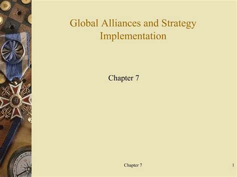 Ppt Global Alliances And Strategy Implementation Powerpoint