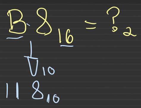 Cómo Pasar De Hexadecimal A Binario Paso A Paso