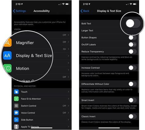 How To Change Text In Accessibility For IPhone And IPad IMore