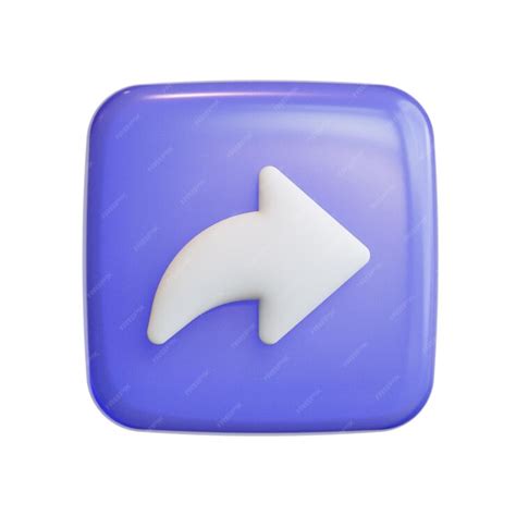 Premium Psd 3d Forward User Interface Icons With Tile Cute Icons High Quality Render