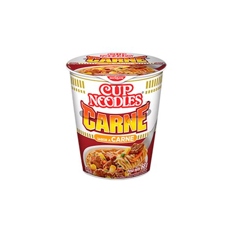 Fideo Ramen Sabor Carne Cup Noodles Gr Supermercados Stock
