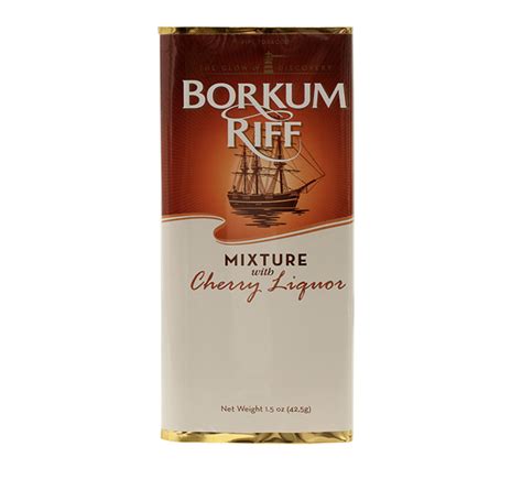 Borkum Riff Cherry Liqueur 15oz Pipe Tobacco Boswell Pipes
